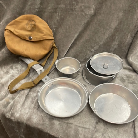 Boy Scouts | Other | Vintage Boy Scouts 6pc Regal Metal Mess Kit ...